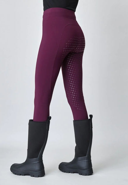 Сompression Pull-On Riding Breeches Burgundy – Urbanheer