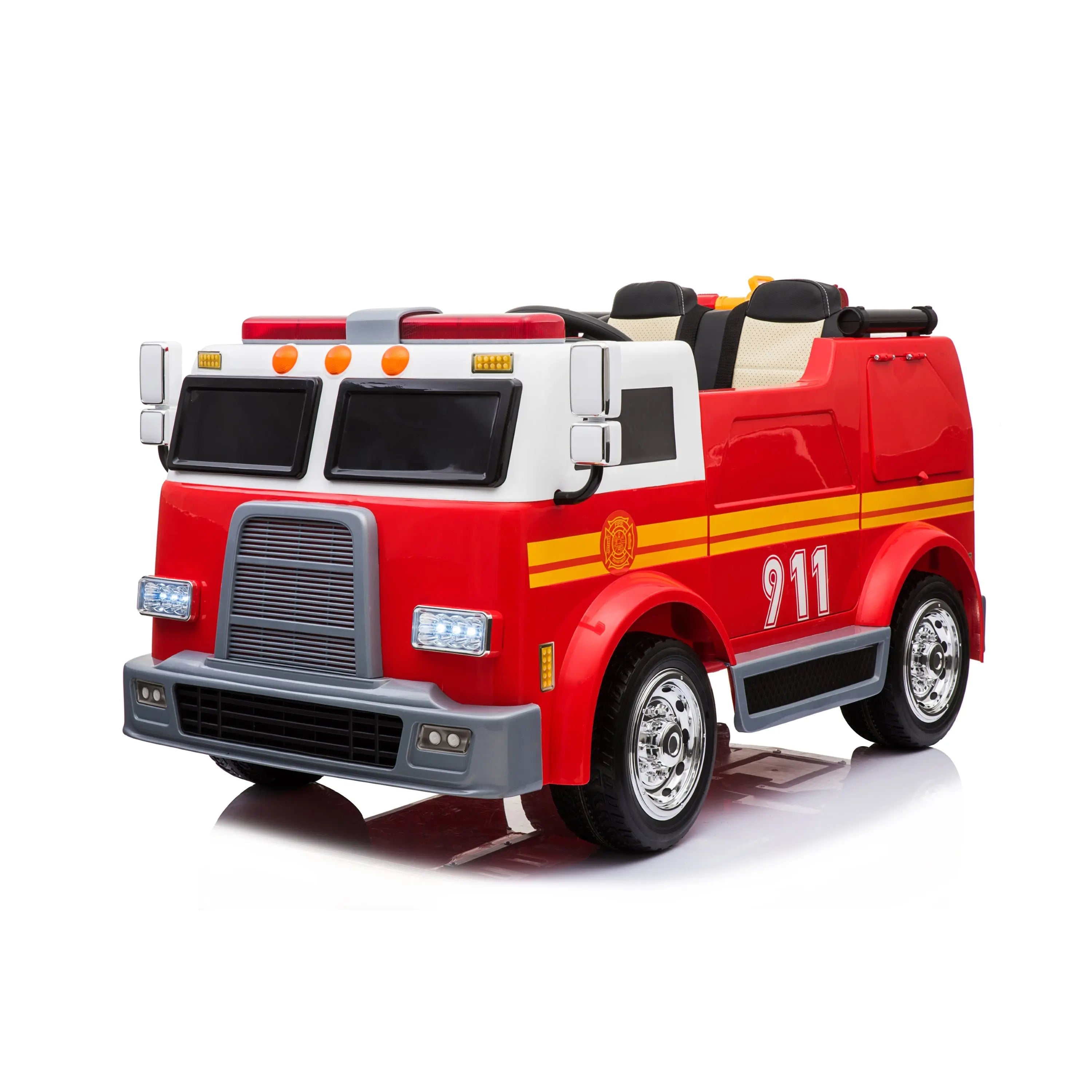 24V Freddo Fire Truck 2-Seater Ride on from Freddo Toys exclusive at ...