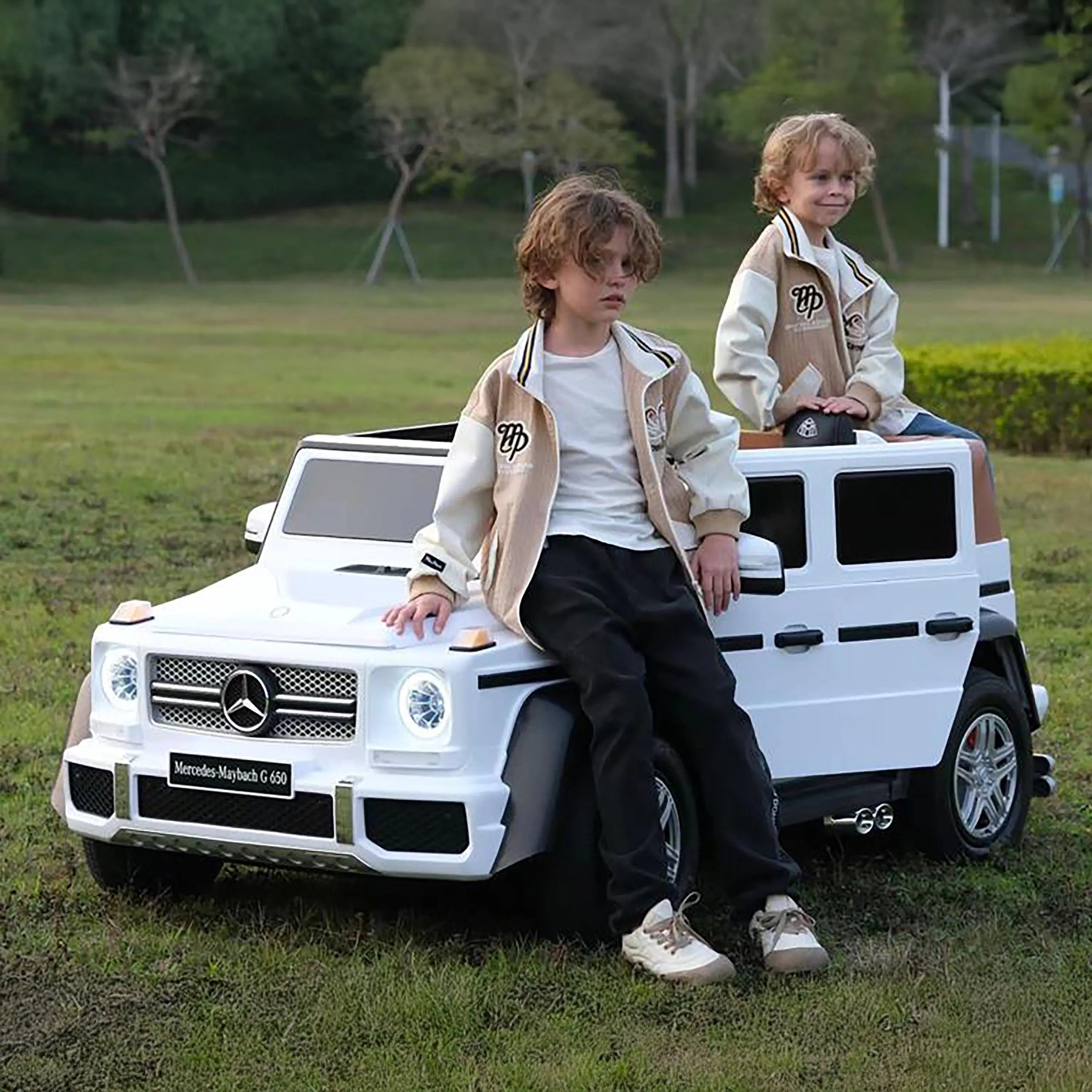 24V Mercedes Maybach G650 Brushless Motor Ride-on from Freddo Toys ...
