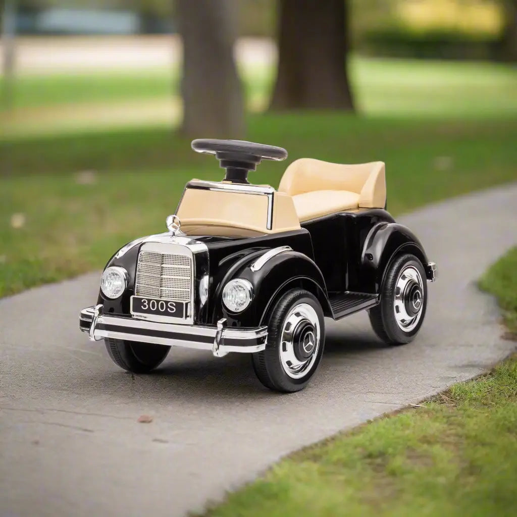 6V Mercedes Benz 300S 1 Seater Mini Ride-On Car for Kids from Freddo ...
