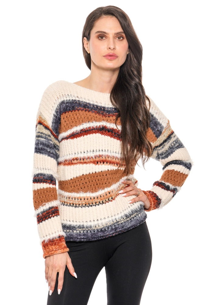 Multi Color Sweater from Adore exclusive at Urbanheer.